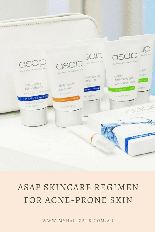 ASAP Skincare Regimen for Acne-Prone Skin - My HairCare